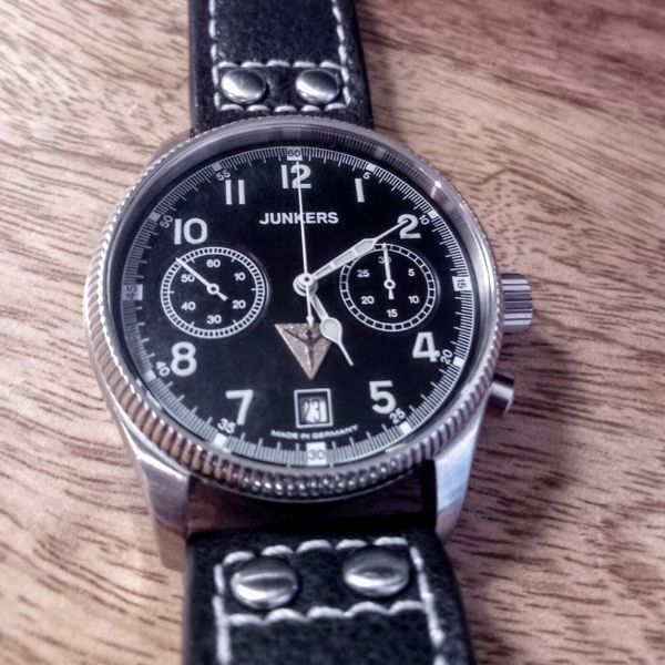 Junkers JU-52 Manual Wind Chronograph | WatchCharts Marketplace