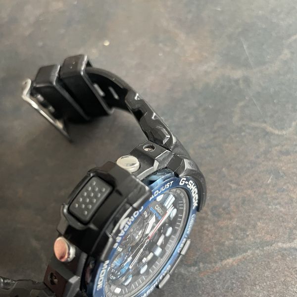 Casio G-Shock Gulfmaster GN-1000B 5443 Tide GraphSPARES OR REPAIR NEEDS ...
