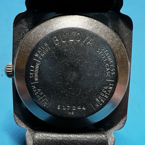Vintage Stainless Steel Bulova Clipper Automatic 1968 | WatchCharts ...