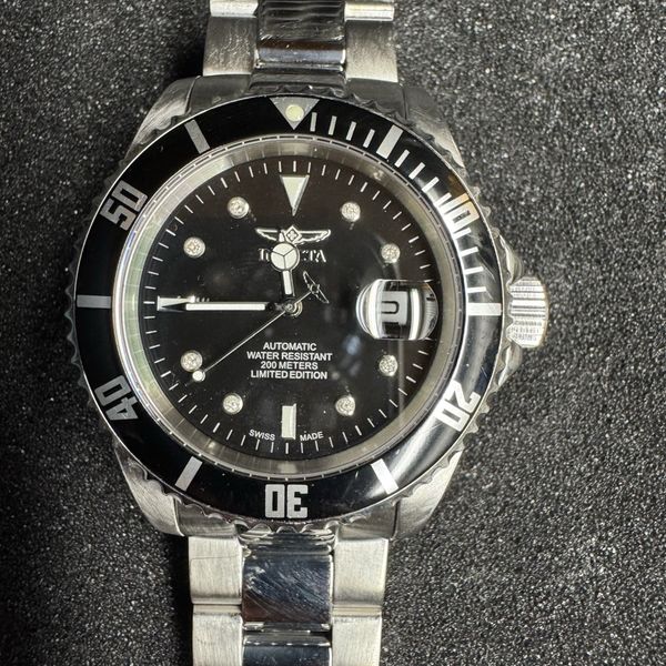 Invicta 3824 Diamond Pro Diver Limited Edition Watch | WatchCharts ...