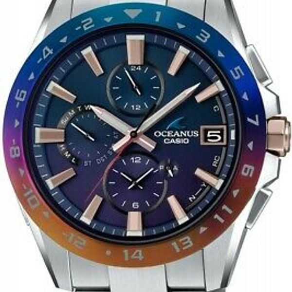 2019 NEW CASIO Watch OCEANUS 15th anniversary model OCW-T3000C-2AJF Men ...