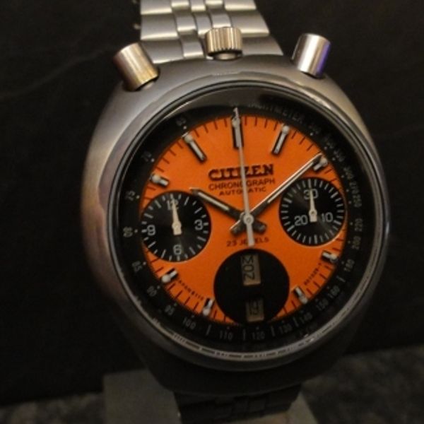 SOLD Citizen Bullhead Flyback Chronograph – Stainless Steel – Caliber ...