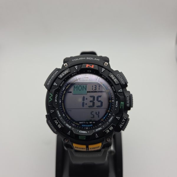 Casio Pathfinder PAG240 Tough Solar Digital Menâ s Watch | WatchCharts ...