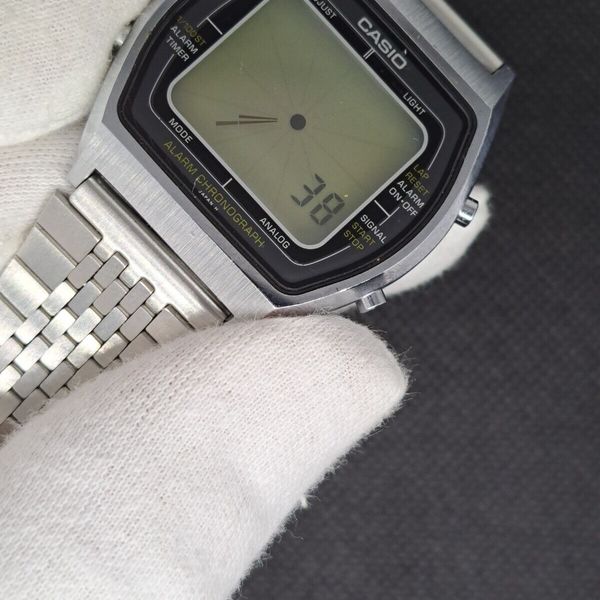 Rare Vintage Casio Digital Watch AA-84 103 BLUE THUNDER MOVIE WATCH ...