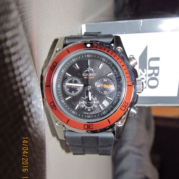 Casio-Duro200-MDV-500-1AVDF-Chrono-200m Marlin | WatchCharts Marketplace