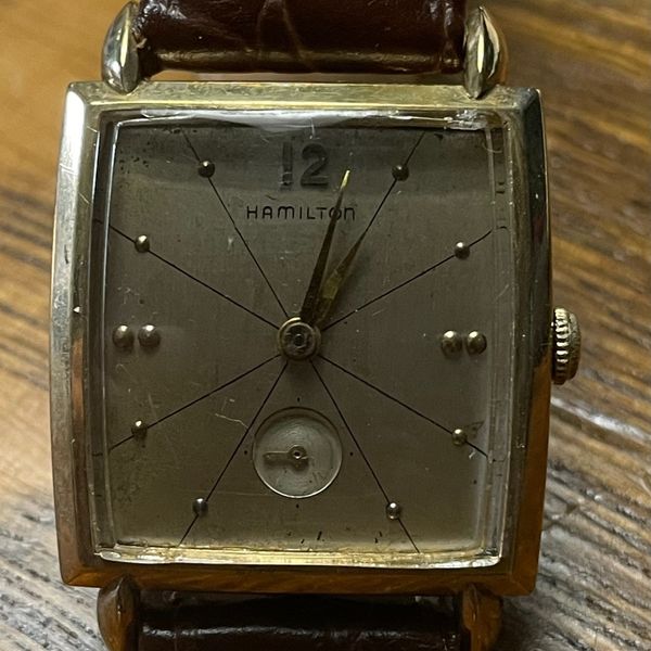 1950's Vintage HAMILTON SQUARE, Serviced with warranty | WatchCharts ...