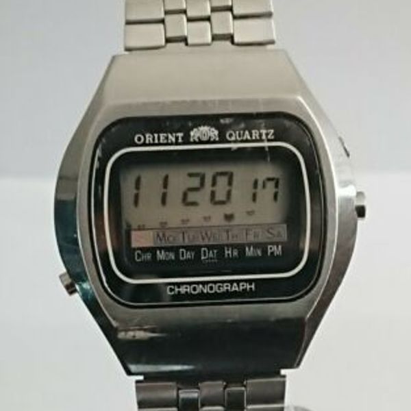 ORIENT digital watch y611103-40 Vintage Years 70 | WatchCharts Marketplace