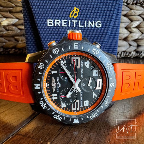 [WTS] Breitling Endurance Pro Orange Full Set | WatchCharts Marketplace
