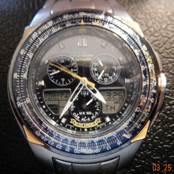 Citizen Eco-Drive Blue Angels Titanium (C651-T000967 HST) | WatchCharts ...