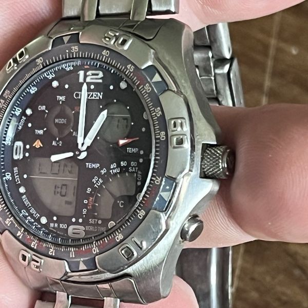 citizen promaster Wingman C720 Watch Digital And Analog | WatchCharts ...