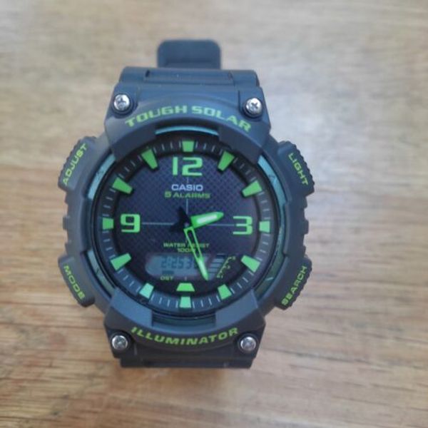 Casio Illuminator Collection Tough Solar Watch-With Instructions 5208 ...