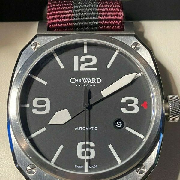 Mens Christopher Ward C11 MSL Altus Watch Automatic Pilots Sellita ...