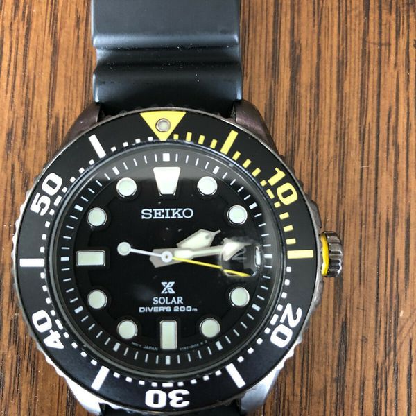 Seiko Prospex Solar Diver SNE441 with original box, papers, and ...