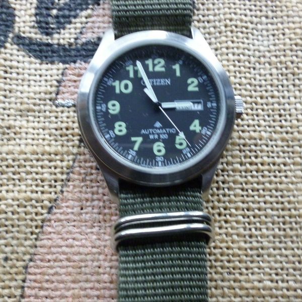 A CITIZEN 40MM PROMASTER8200-S82175 AUTO DAY DATE FULLY WORKING ...