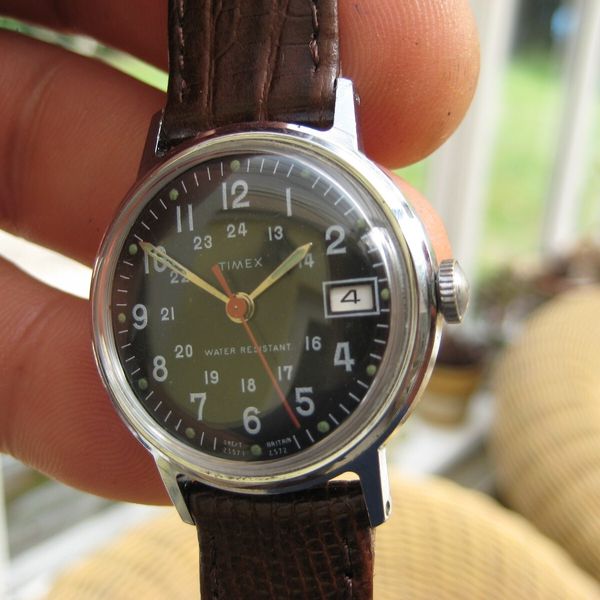Timex Boys Military Sprite 1970's wristwatch | WatchCharts Marketplace