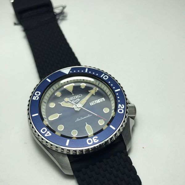 Seiko 5 Sport Automatic Blue Dial SRPD71K2 +Worldwide Warranty + Seiko ...