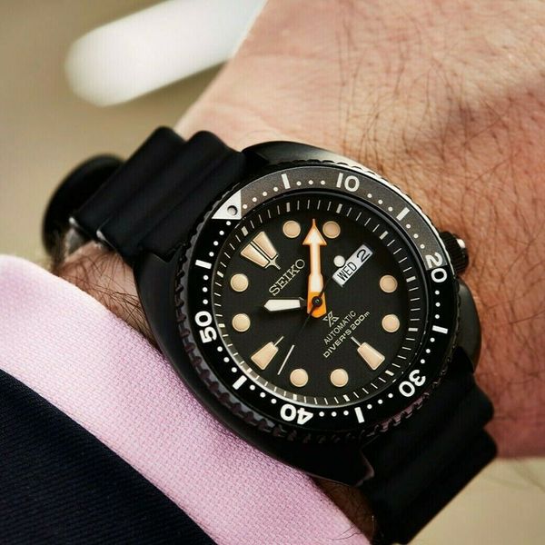 Genuine OEM Seiko Ninja Turtle SRPC49 Black Dial Only | WatchCharts