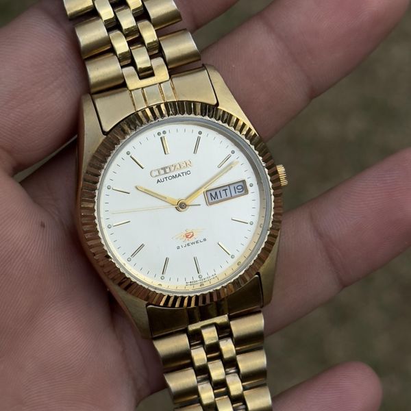 [WTS] Citizen Eagle - Datejust Homage - Gold Plated - Pristine ...