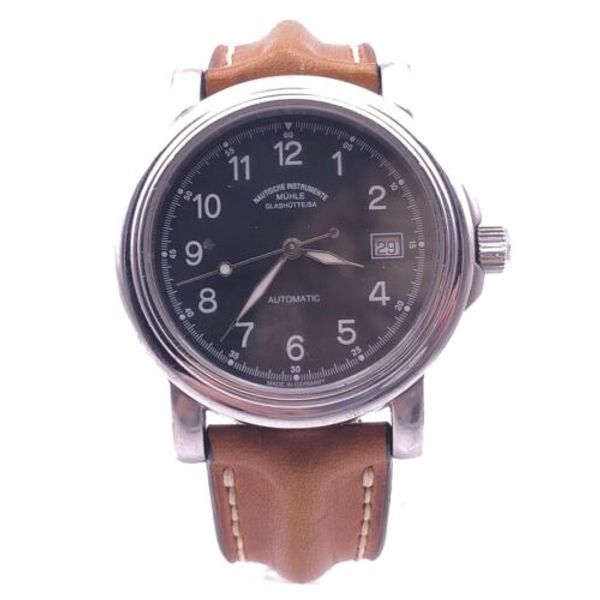 Nautische Instrumente Muhle Glashutte/SA Skeleton Back Automatic Wrist ...