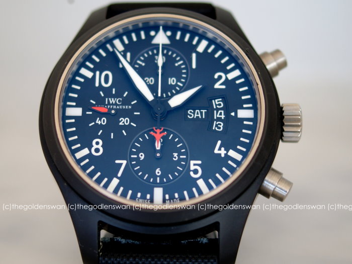 FSOT: IWC TopGun Single Chronograph Ceramic Ref 3789-01 | WatchCharts ...