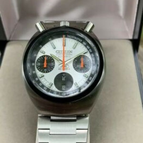 rare vintage citizen Bullhead Chronograph 8110A | WatchCharts Marketplace
