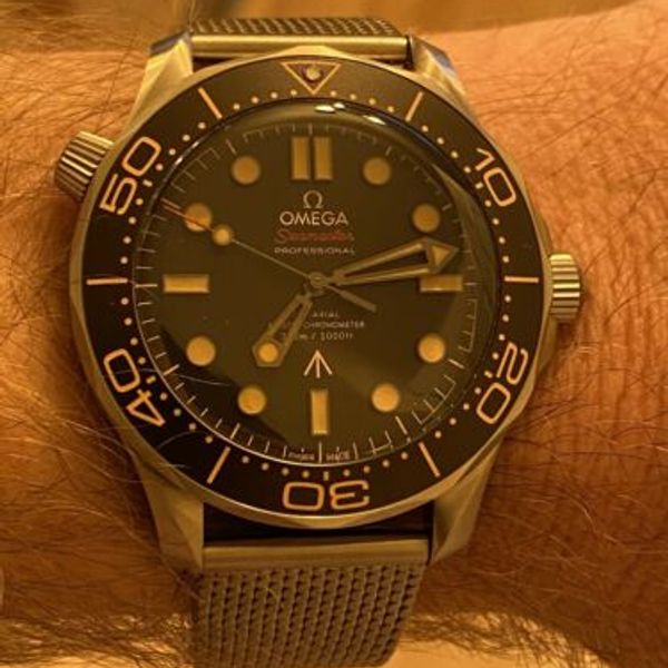 Omega seamaster 300 titanium James Bond “ No Time To Die “ 2020 | WatchCharts Marketplace