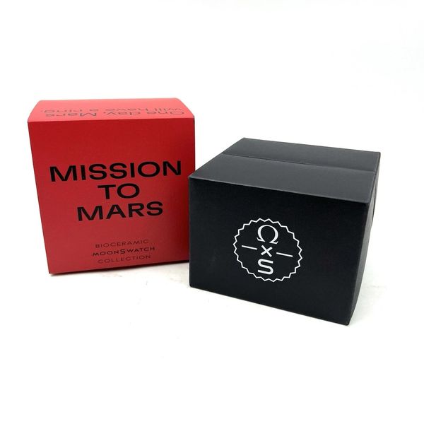 4 Original OMEGA SWATCH MOONSWATCH Boxes Original | WatchCharts Marketplace