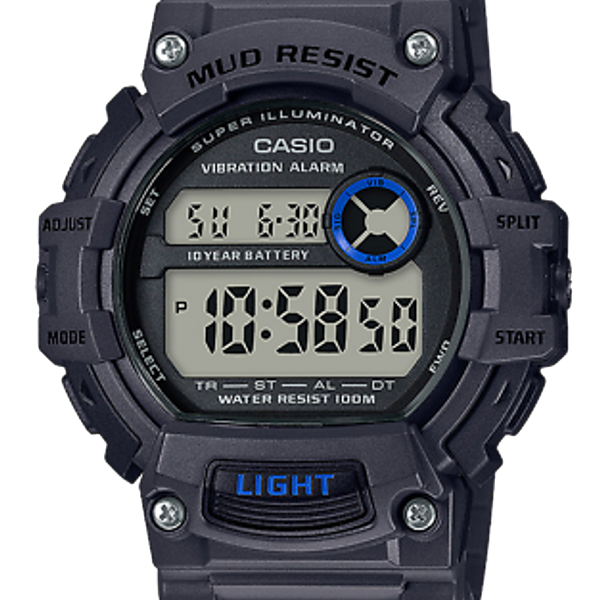 Casio TRT110H-8AV, Digital Watch, Countdown Timer, Stopwatch, Vibration ...