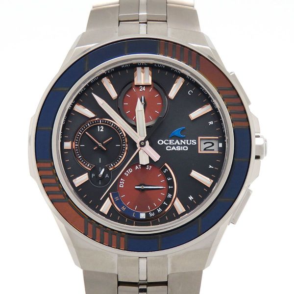 Casio Oceanus Manta Men's OCW-S5000D-1AJF Solar Quartz Box with Gala ...