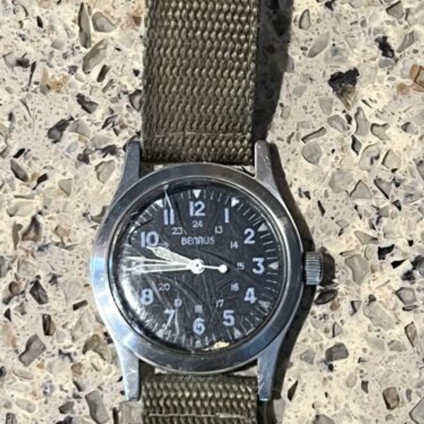1994 Benrus Military Watch Commemorative Edition MIL-W-46374, Manual ...
