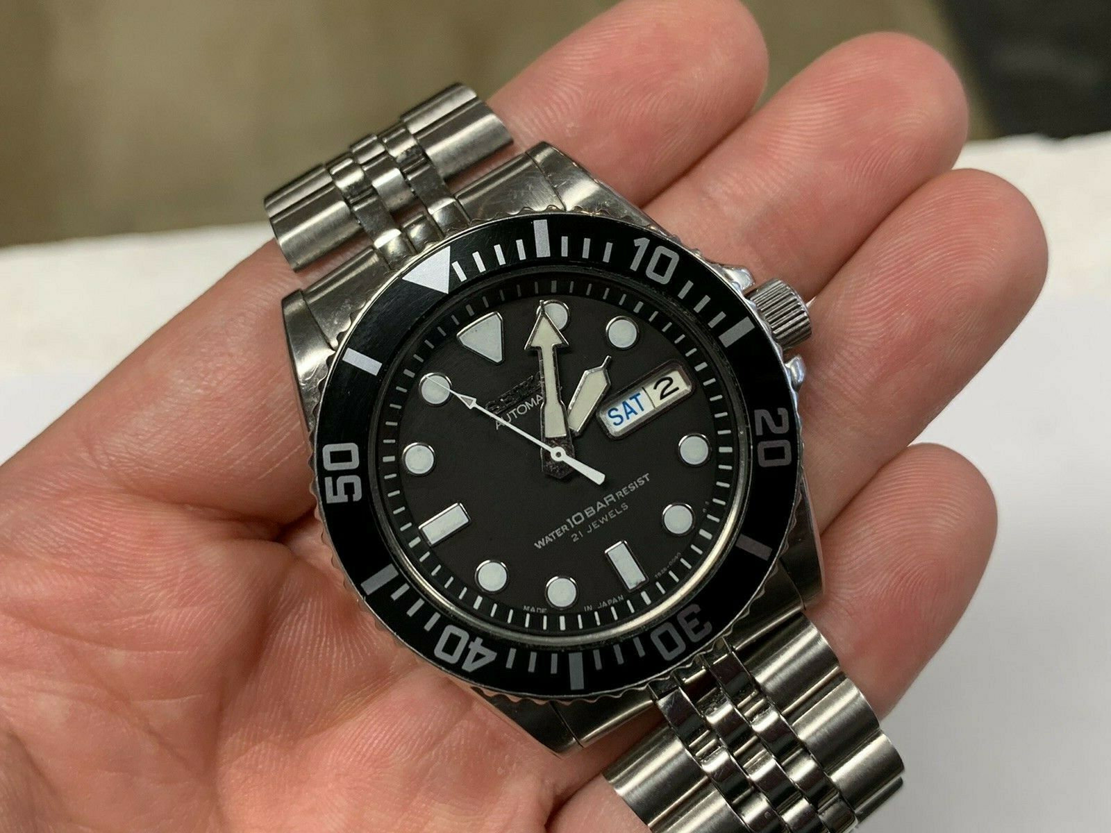 Seiko SKX031J 'Submariner' 7S26-0040 Automatic Watch | WatchCharts ...