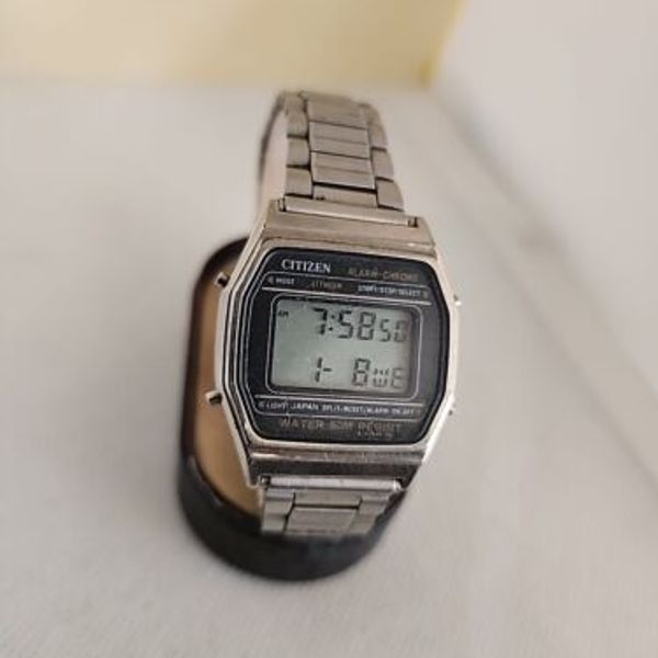 Vintage Citizen Lcd Alarm Chronograph | WatchCharts Marketplace