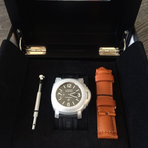 FS: PAM 005 - Panerai Luminor Marina Logo 44mm | WatchCharts Marketplace