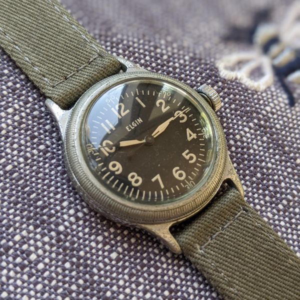 [WTS] 1940s Elgin A-11 - US Army Issued | WatchCharts Marketplace