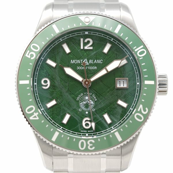 [$2,199 USD] FS: Pre-Owned Montblanc 1858 Iced Sea Automatic Date ...