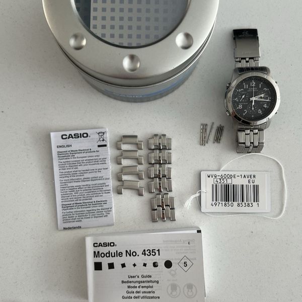 Casio Wave Ceptor Tough Solar WVQ-600 | WatchCharts Marketplace