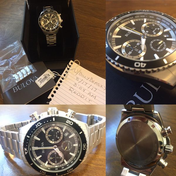 [WTT] BULOVA Precisionist Chronograph 98B298 | WatchCharts Marketplace