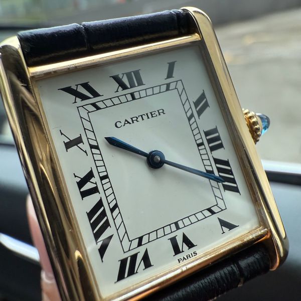 Cartier Tank Louis (Ref. 78086) — Paris Dial, Pointed “A” — 18k Solid ...
