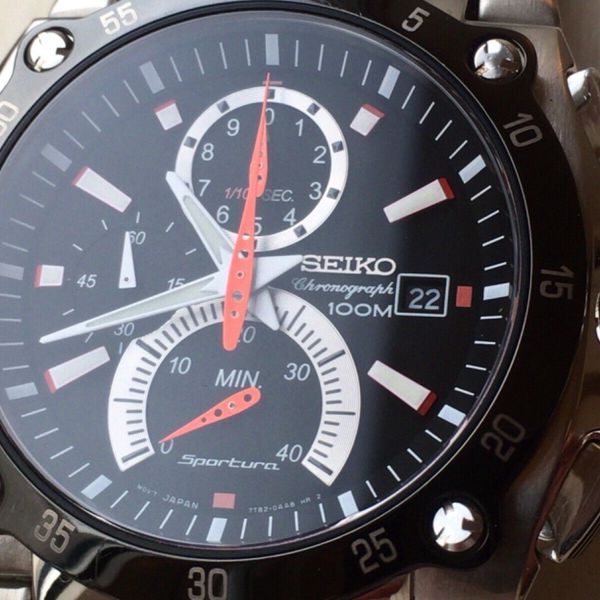 SEIKO SPORTURA CHRONOGRAPH QUARTZ 7T82-0AA0 MEMS WATCH | WatchCharts