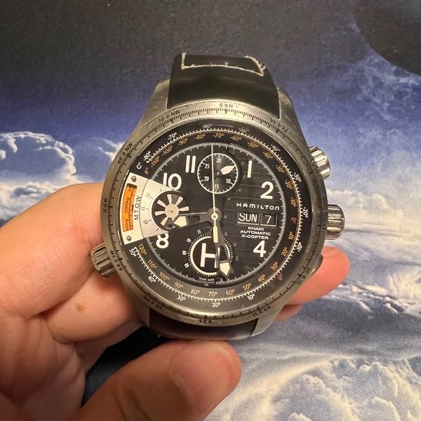 Hamilton Khaki Chronograph X Copter Watch | WatchCharts Marketplace