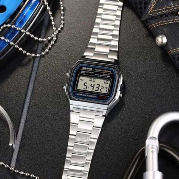 Casio A-158W Retro Men's Digital Watch New With Box | WatchCharts ...