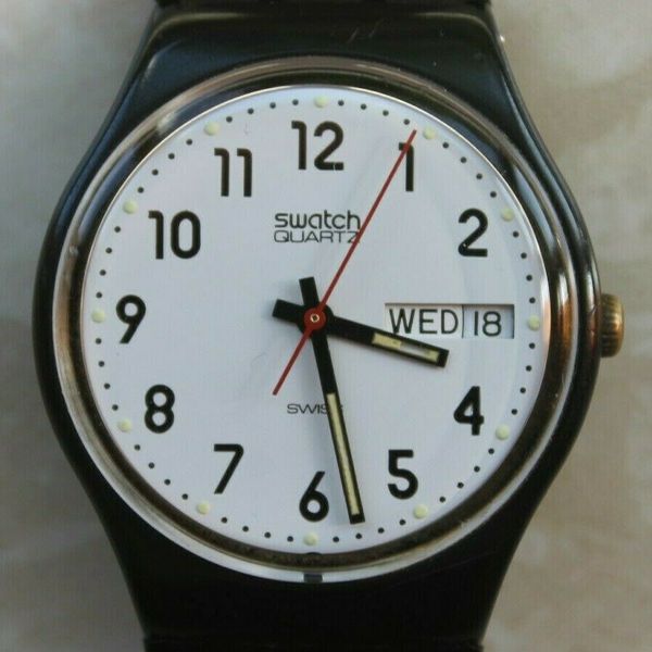 SWATCH GB703 / YEAR 1984 - SMALLER SWATCH LOGO | WatchCharts