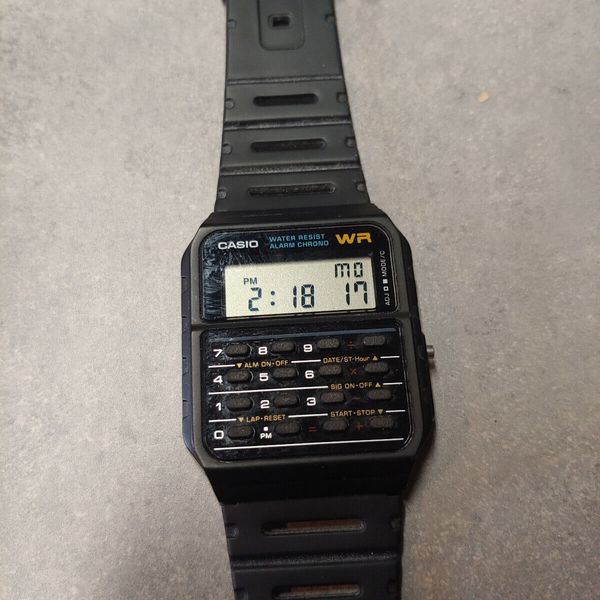 Casio CA53W Calculator Watch | WatchCharts Marketplace