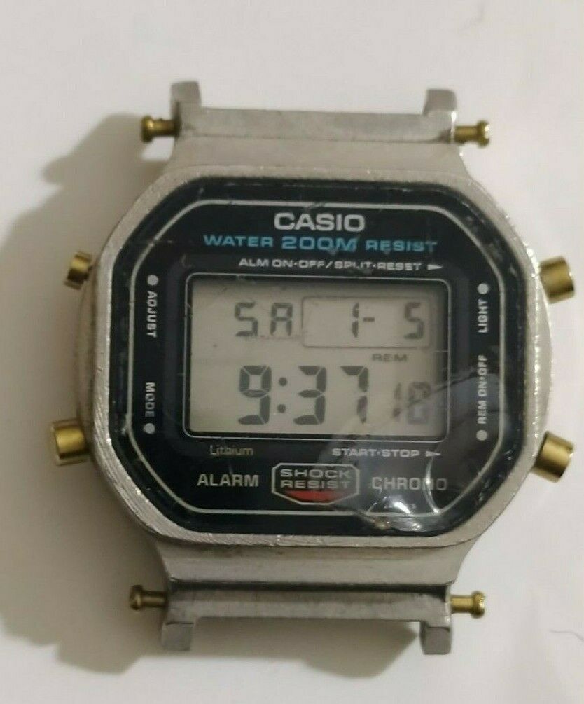 VINTAGE CASIO G SHOCK WRIST WATCH 691 DW-5600 WORKING | WatchCharts ...