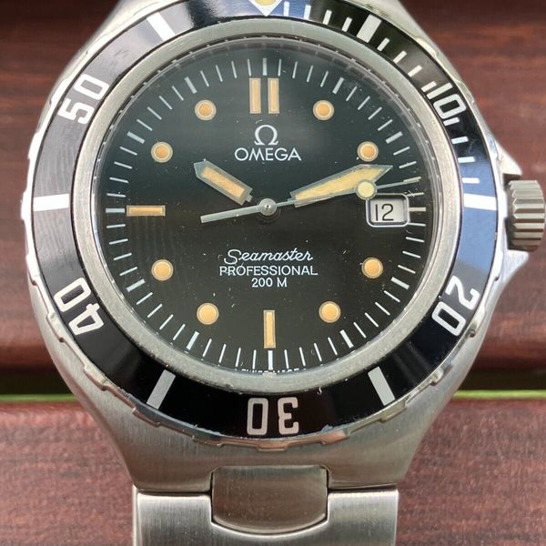 OMEGA Seamaster Professional 200M Date Quartz Men’s Watch Wrist 6.49 ...