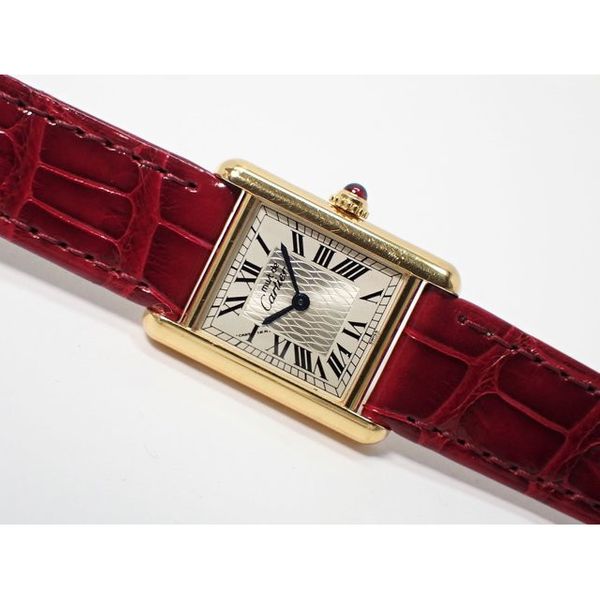 [Used] CARTIER MUST TANK SM 150TH ANNIVERSARY 1847 LIMITED ...