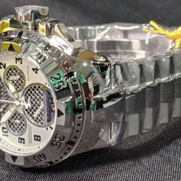 Invicta Reserve - Excursion Twisted Metal Chronograph - Swiss Made # 17468 - NWT | WatchCharts ...