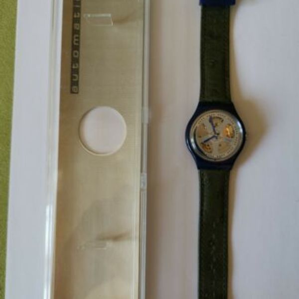 SWATCH+AUTOMATIc+SAN102 BÄRU+NEW | WatchCharts