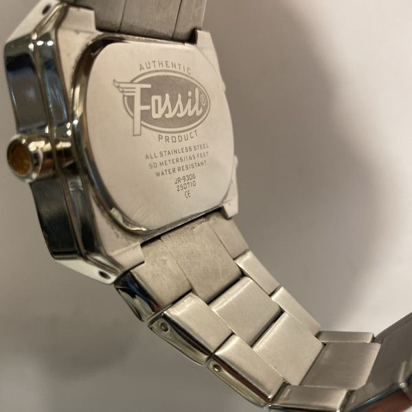 Vintage FOSSIL JR-9306 Digital Analog Menâ s quartz watch Works ...