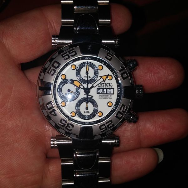 Invicta Reserve Automatic Valjoux Chronograph 7750 | WatchCharts